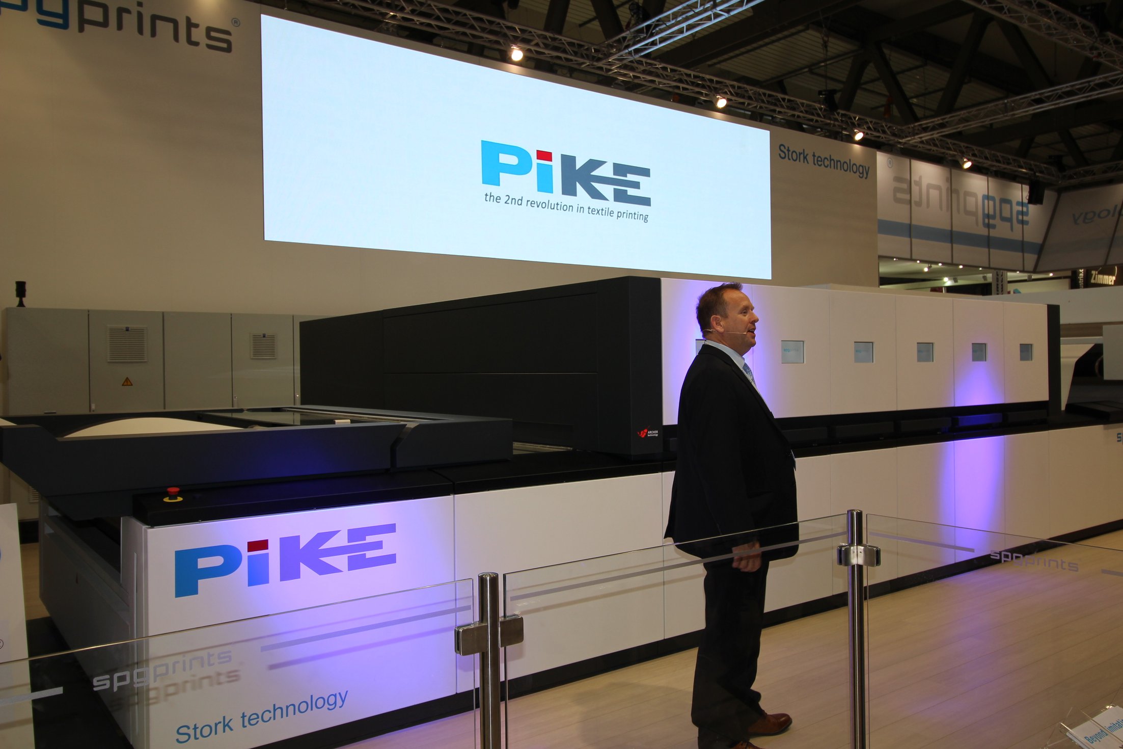 High speed digital textile printing: machine, promise and reality